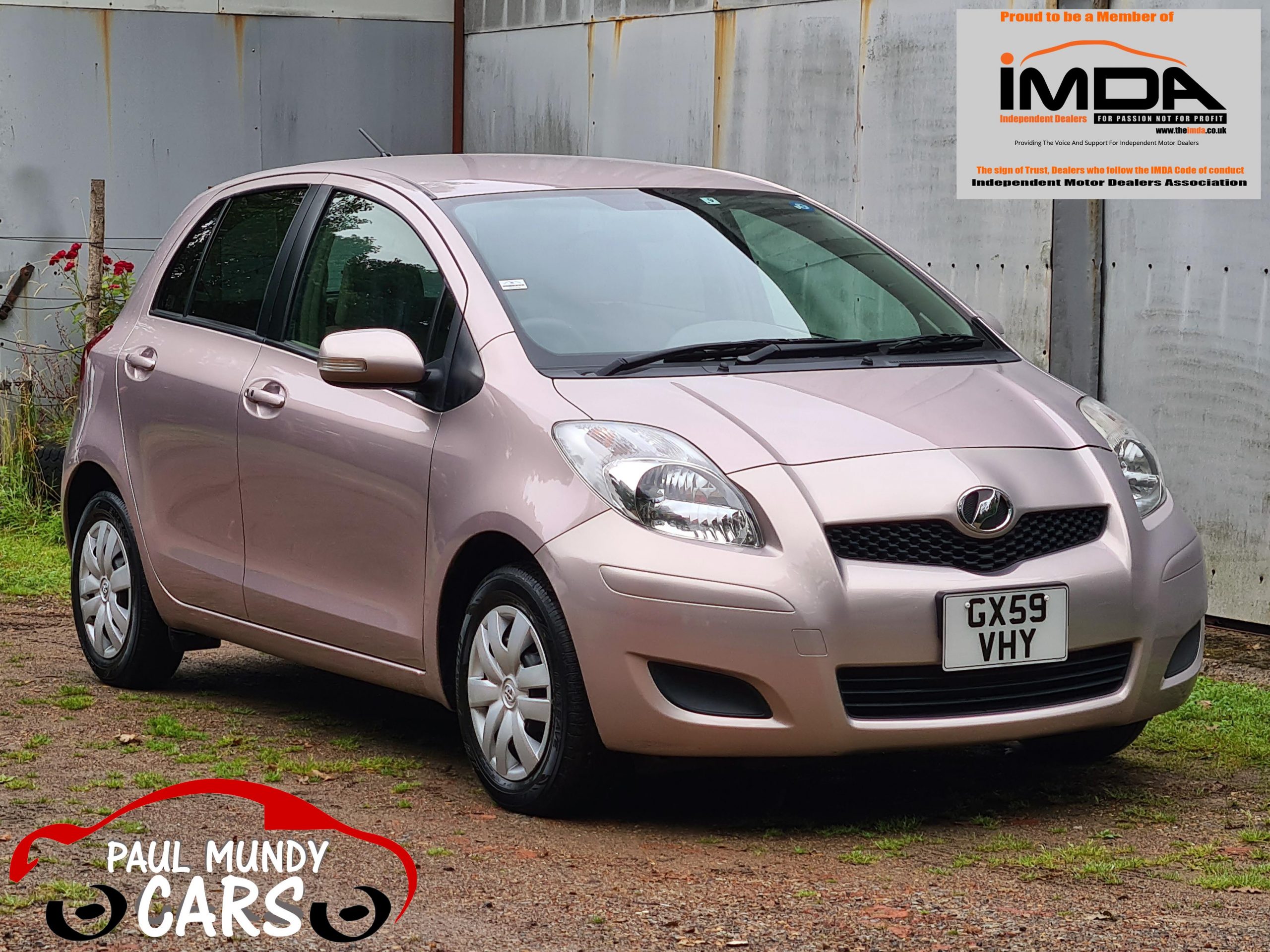Toyota Vitz for sale - Paul Mundy Cars
